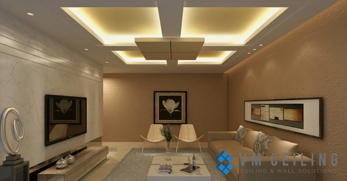 False Ceiling Designs - VM False Ceiling Singapore Partition Wall ...