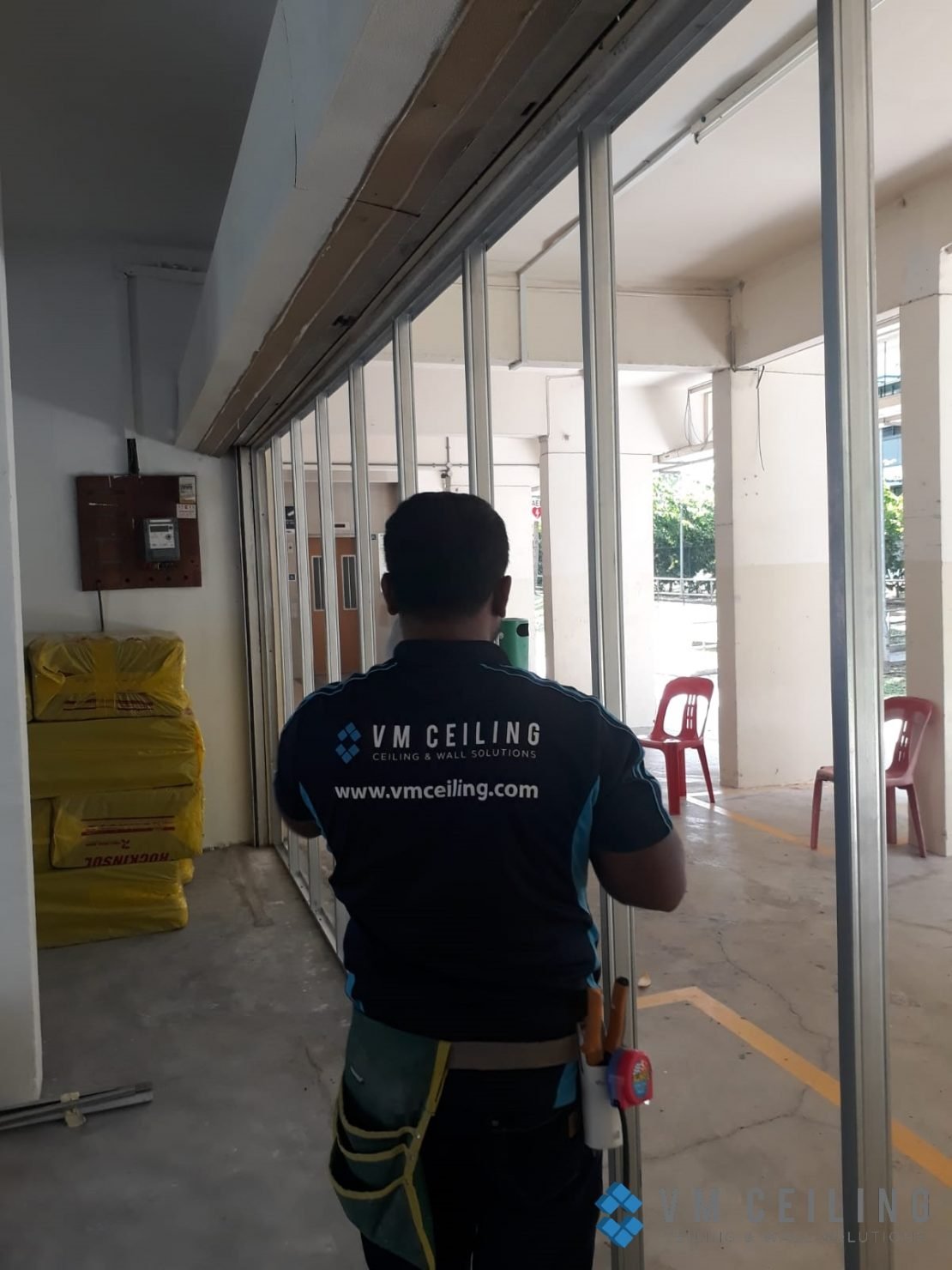 Partition Wall Singapore Commercial Studio – Bukit Batok - VM False ...